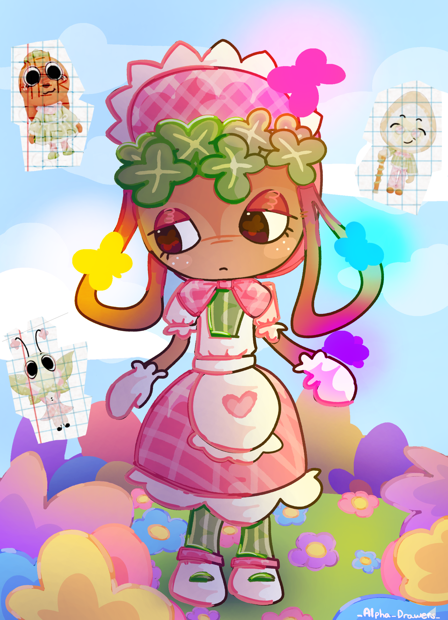 Spring time bassie skin 🌸 - ibisPaint