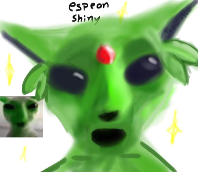 espeon shiny - ibisPaint