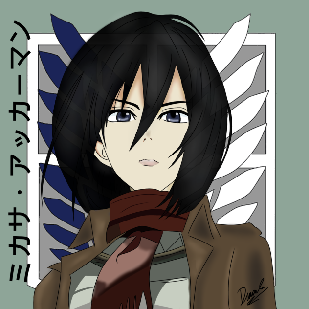 Mikasa Ackerman - ibisPaint