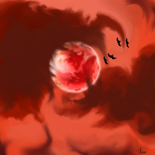 Blood Moon - ibisPaint
