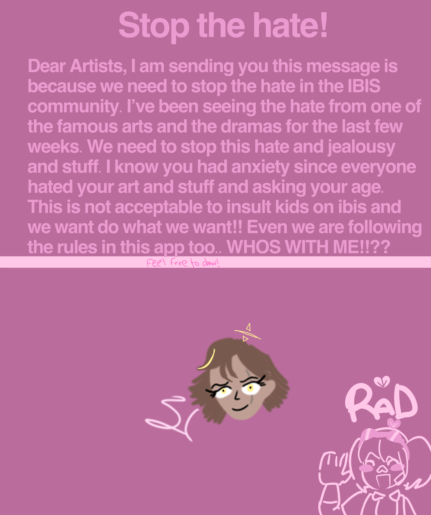 SPREAD THE WORD... - ibisPaint