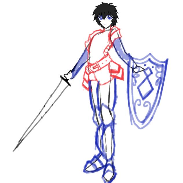 Knight concept - ibisPaint