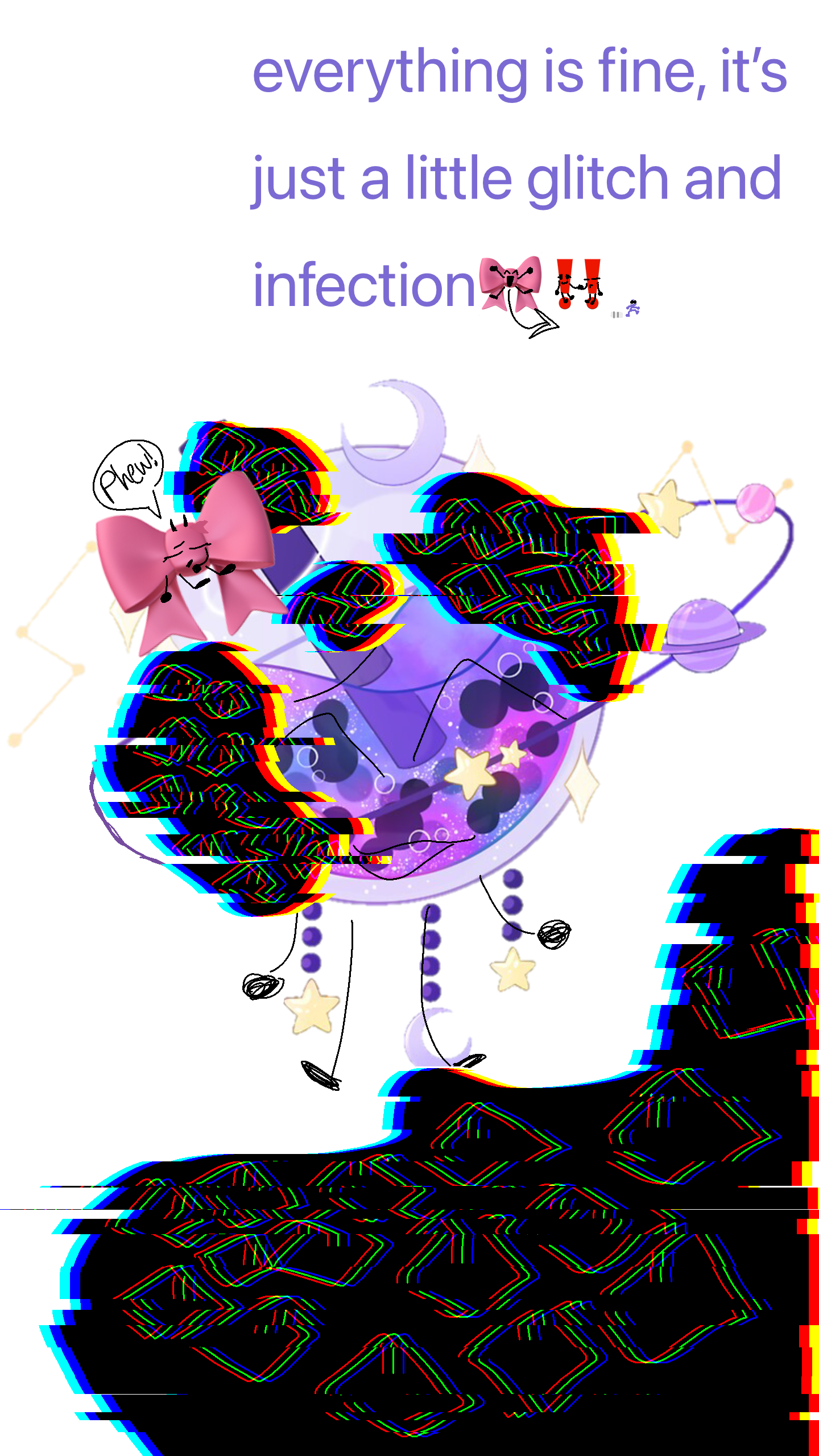 pibby glitch + eye infection ig - ibisPaint