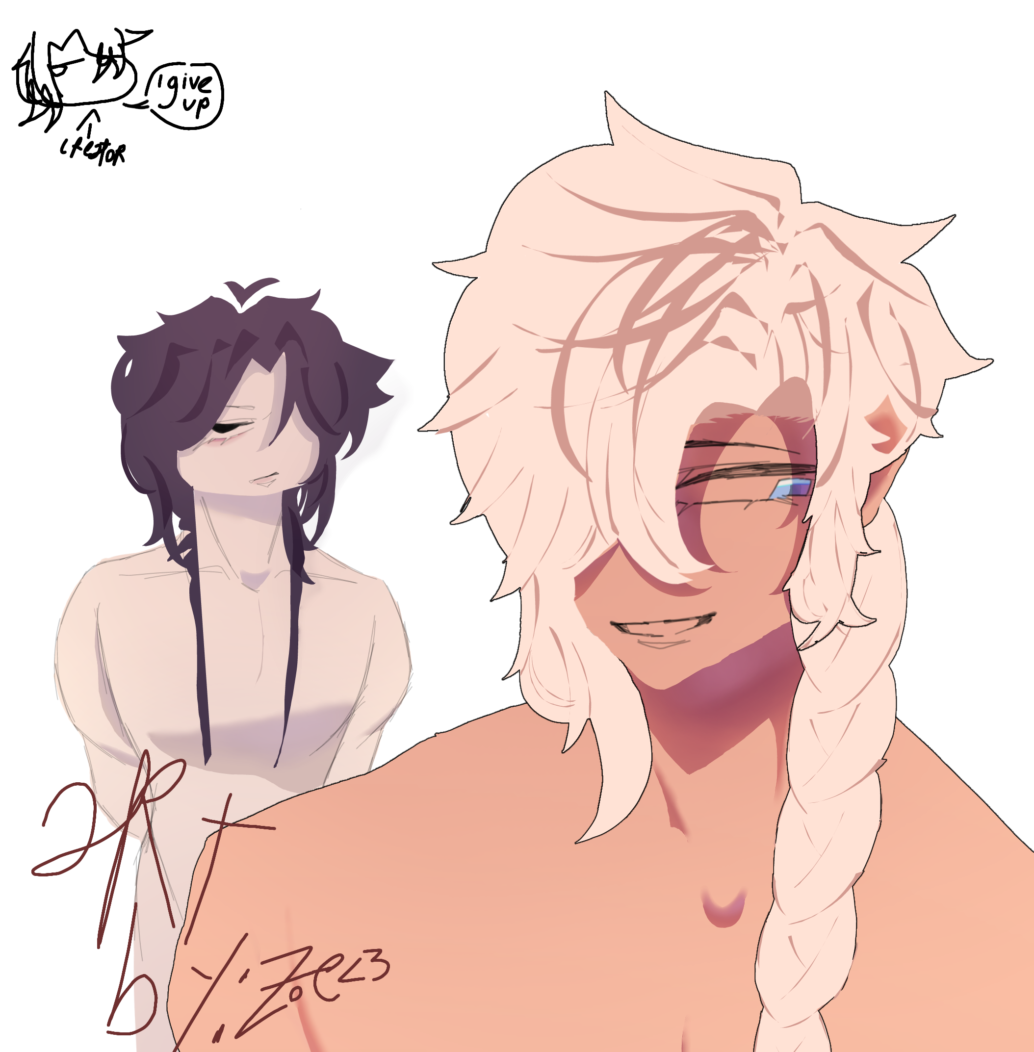 i give up with the wip - ibisPaint