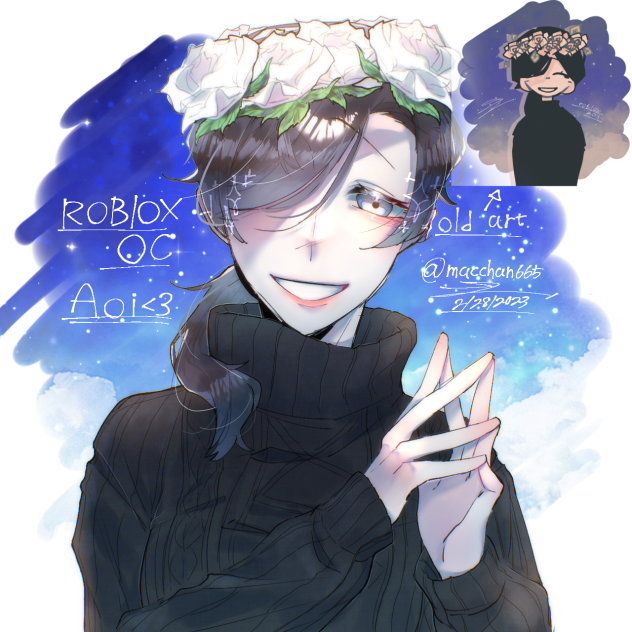 ROBLOX OC's Aoi (Remake) - ibisPaint