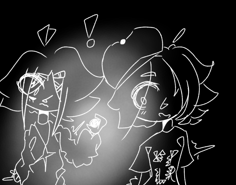 My bsf and I but we’re Sam and Colby😈😈 - ibisPaint