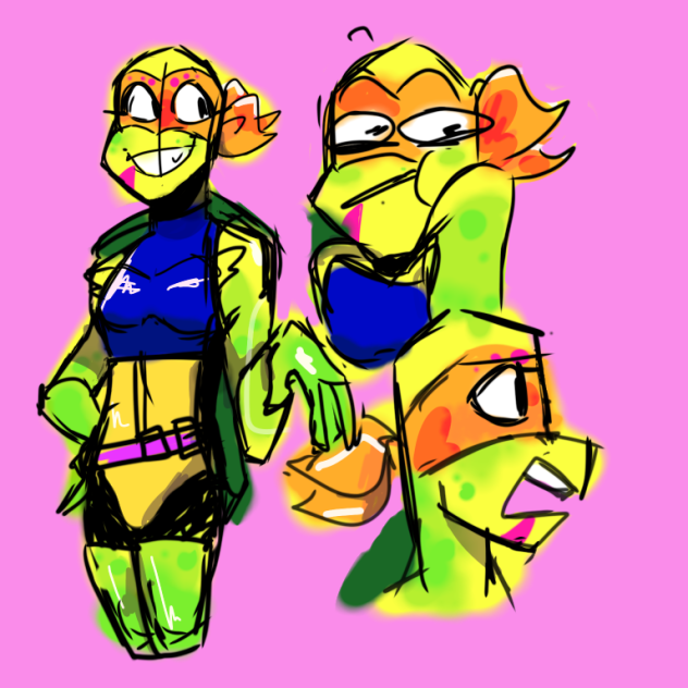 Shellsona sketch - ibisPaint