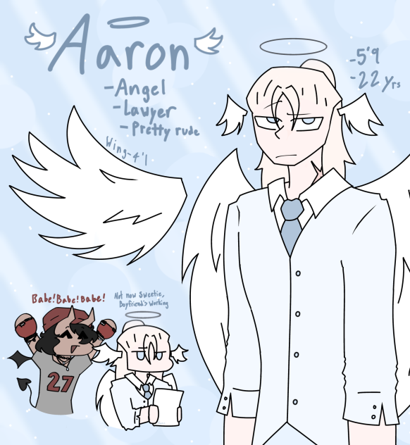 Aaron 😇🪽 - ibisPaint