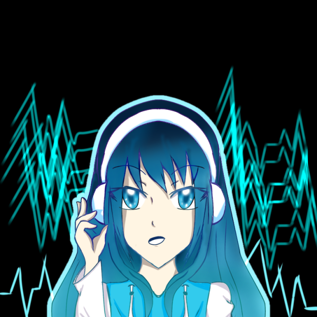 Blue sounds part 1 - ibisPaint