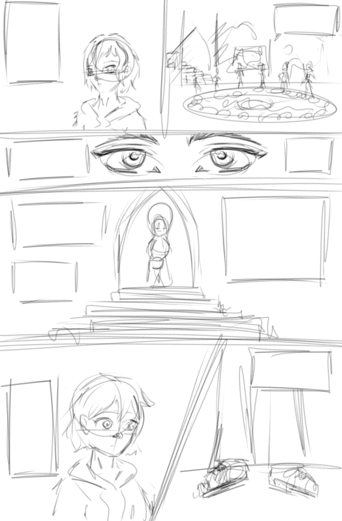 page 1 in progress - ibisPaint