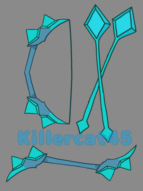 turquoise weapons - ibisPaint