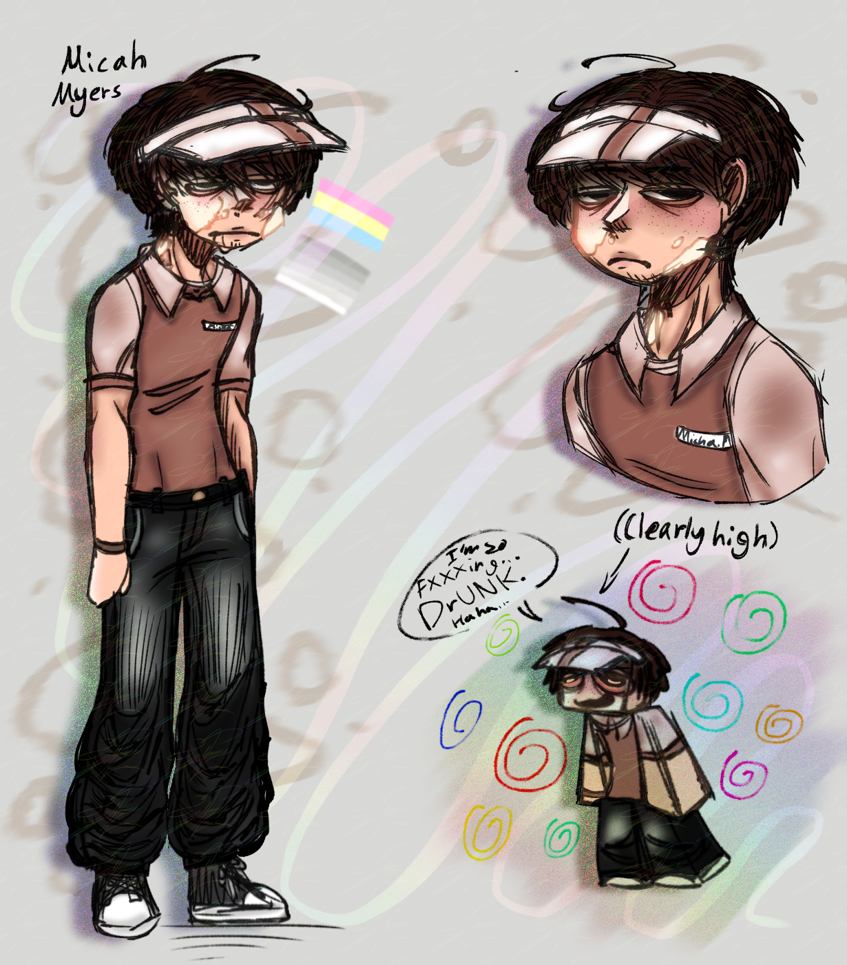 Your Ordinary Cashier Worker - ibisPaint