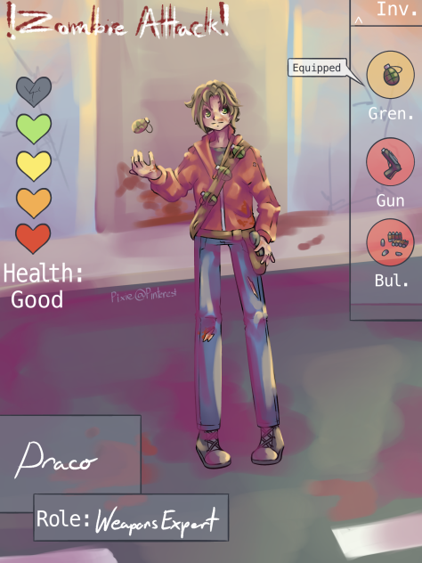 Draco Zombie AU - ibisPaint