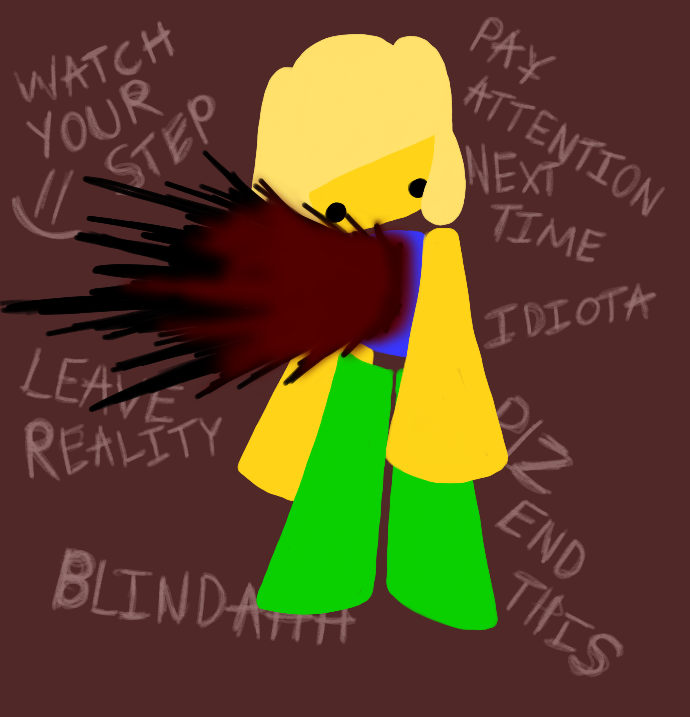 The Baby Getting Stabbed… - ibisPaint