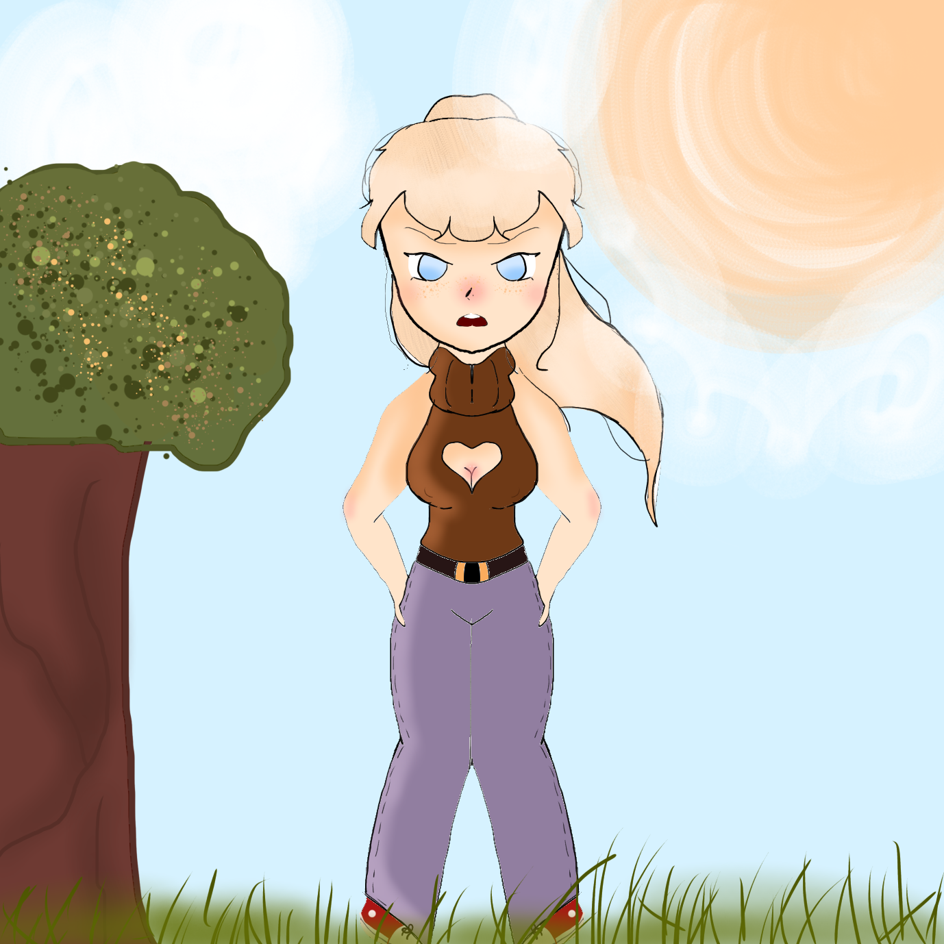 «dude,your gf is angry» - ibisPaint