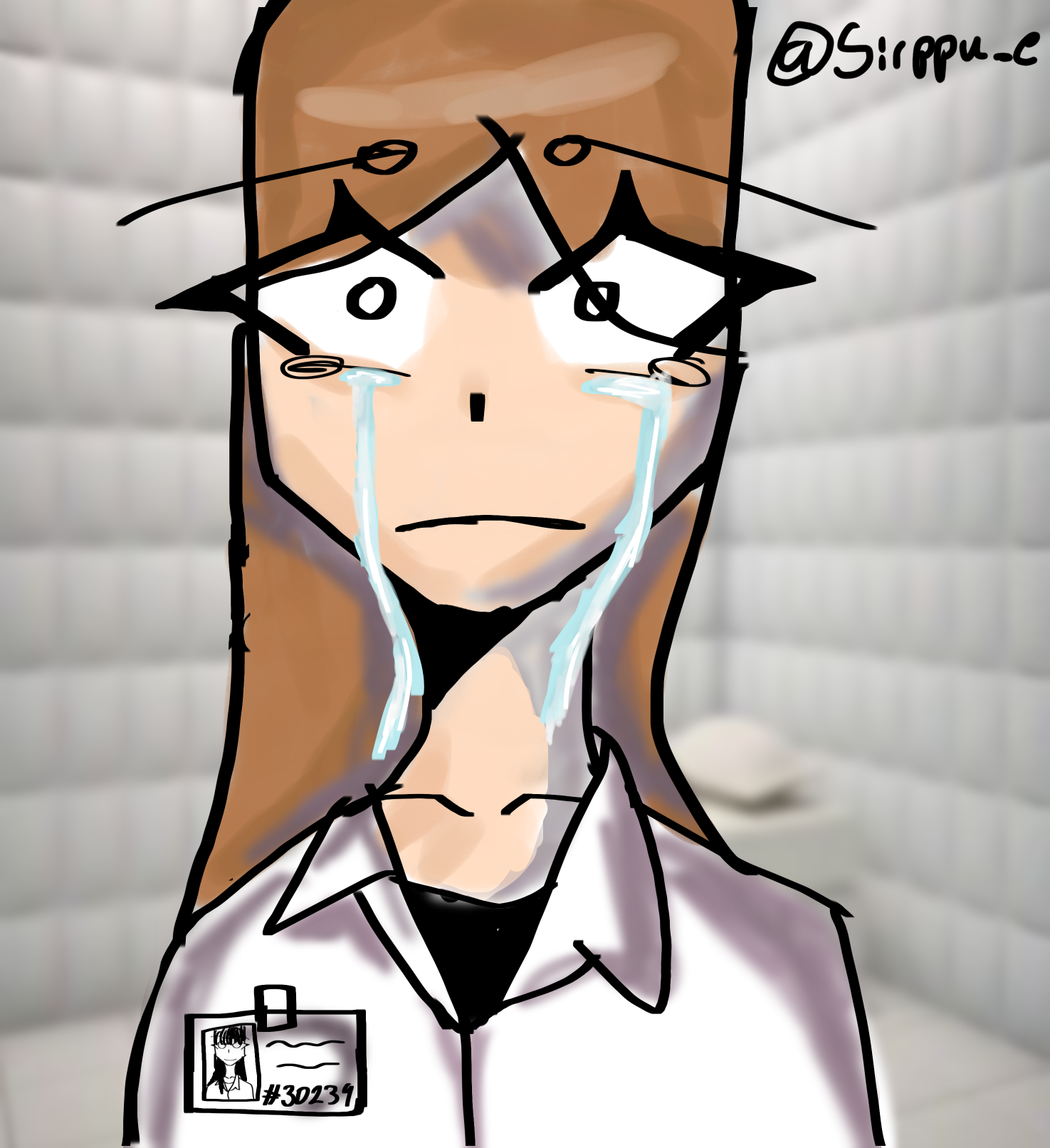 Not my usual style just got bored - ibisPaint