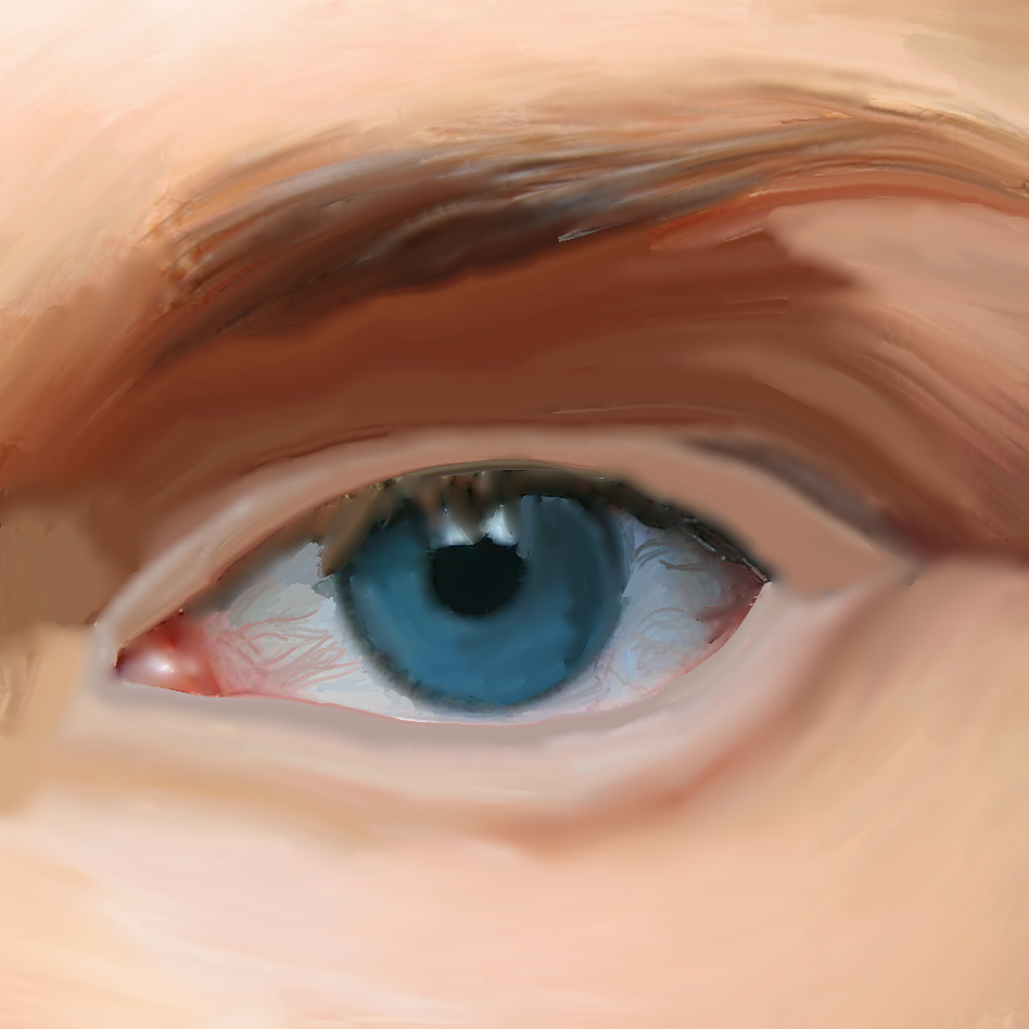 human eye editing - ibisPaint