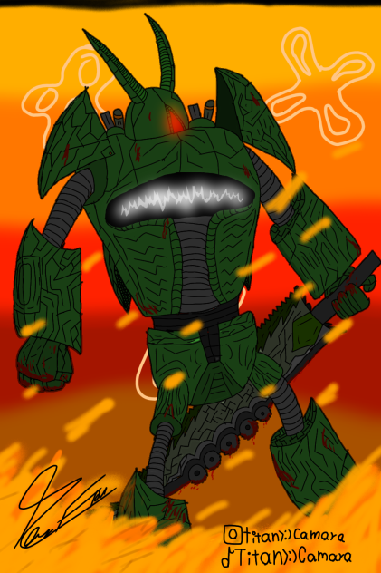 Fight-o-Plankton - ibisPaint