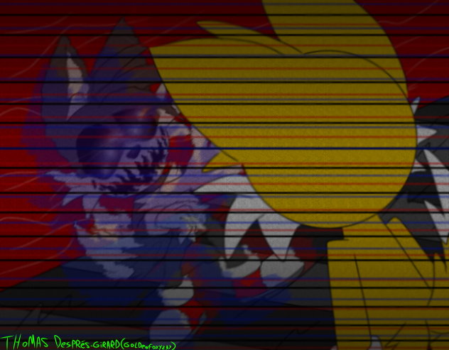 CORUPTED SAVE (Tails.exe speedpaint) - ibisPaint