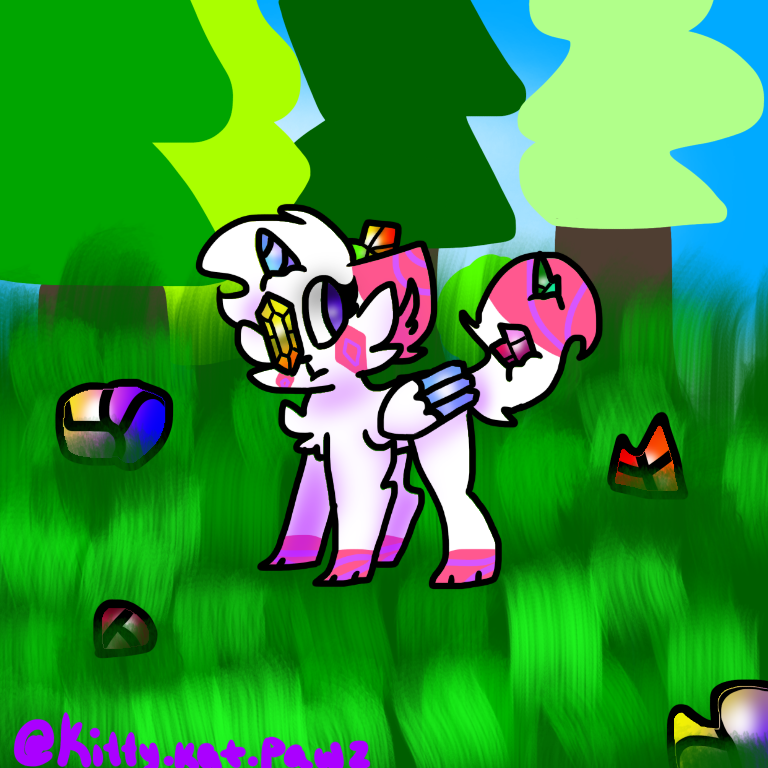 Thea in gem forest - ibisPaint