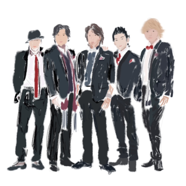 SMAP描いてみた2 - ibisPaint