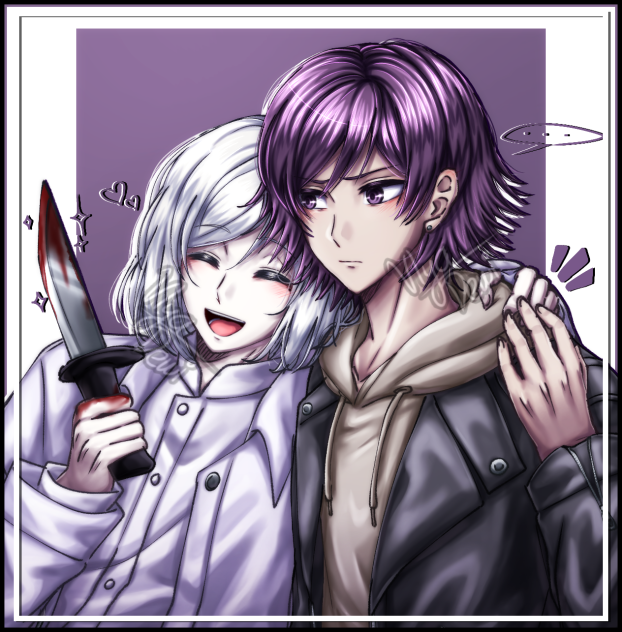 Hakobiya x Satsujinki - Akudama Drive - ibisPaint
