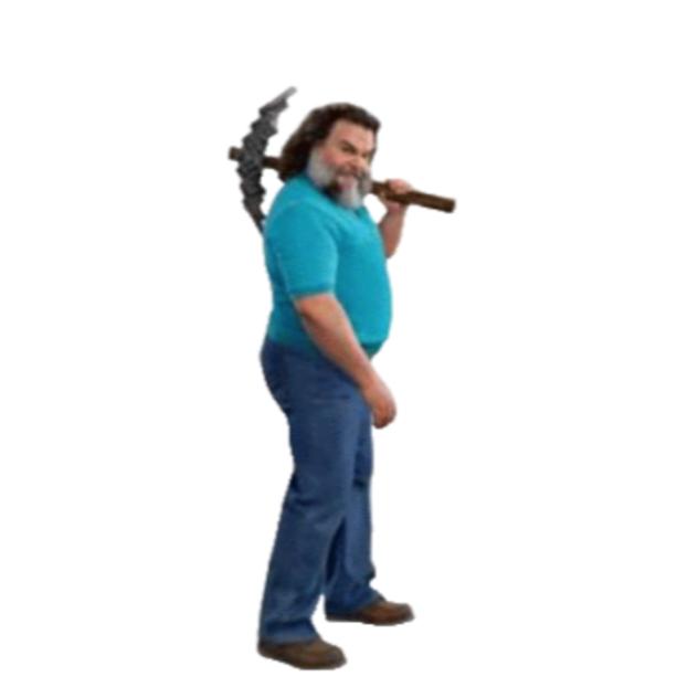 Jack Black FNF' Sprite - ibisPaint