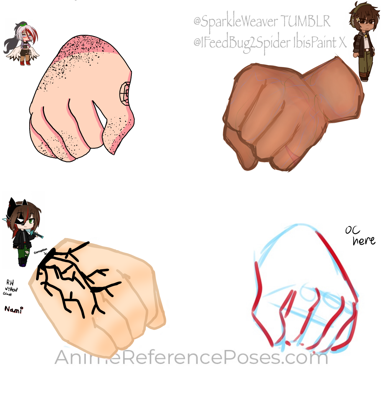 Hand collab - ibisPaint