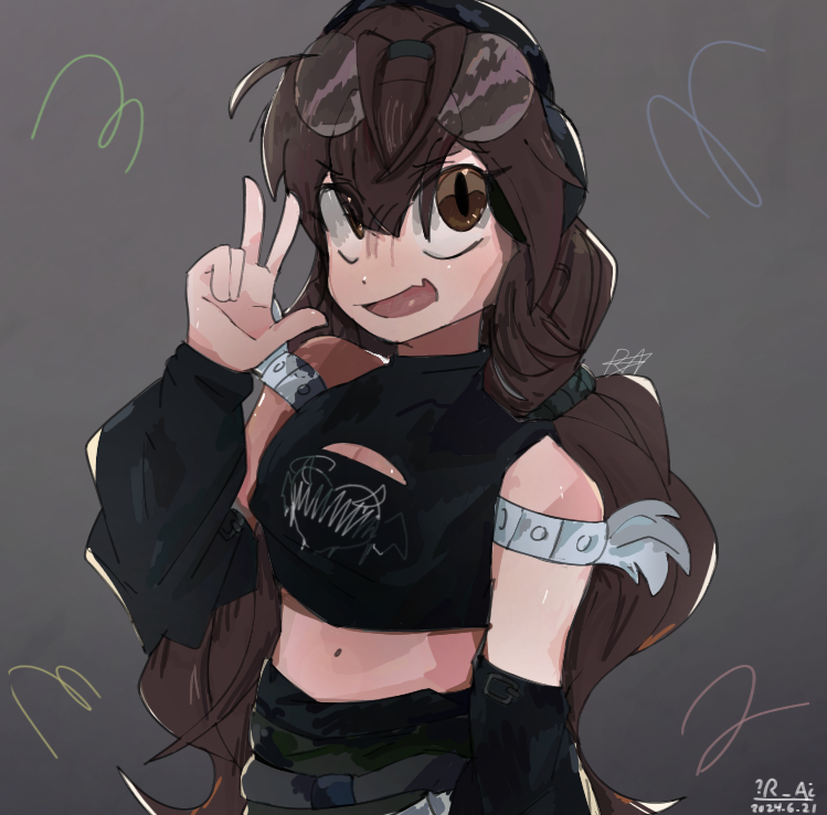 Ashley [gift for Putri] - ibisPaint