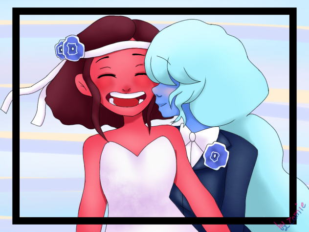 ruby and safiro - ibisPaint