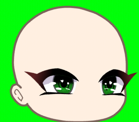 Green eyes - ibisPaint