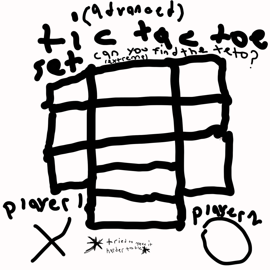 advanced tic tac toe set - ibisPaint