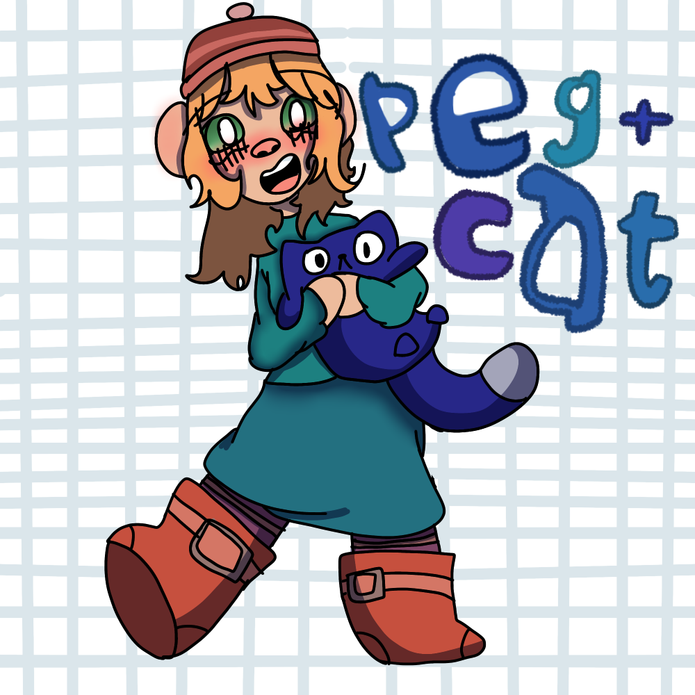 Peg + cat - ibisPaint