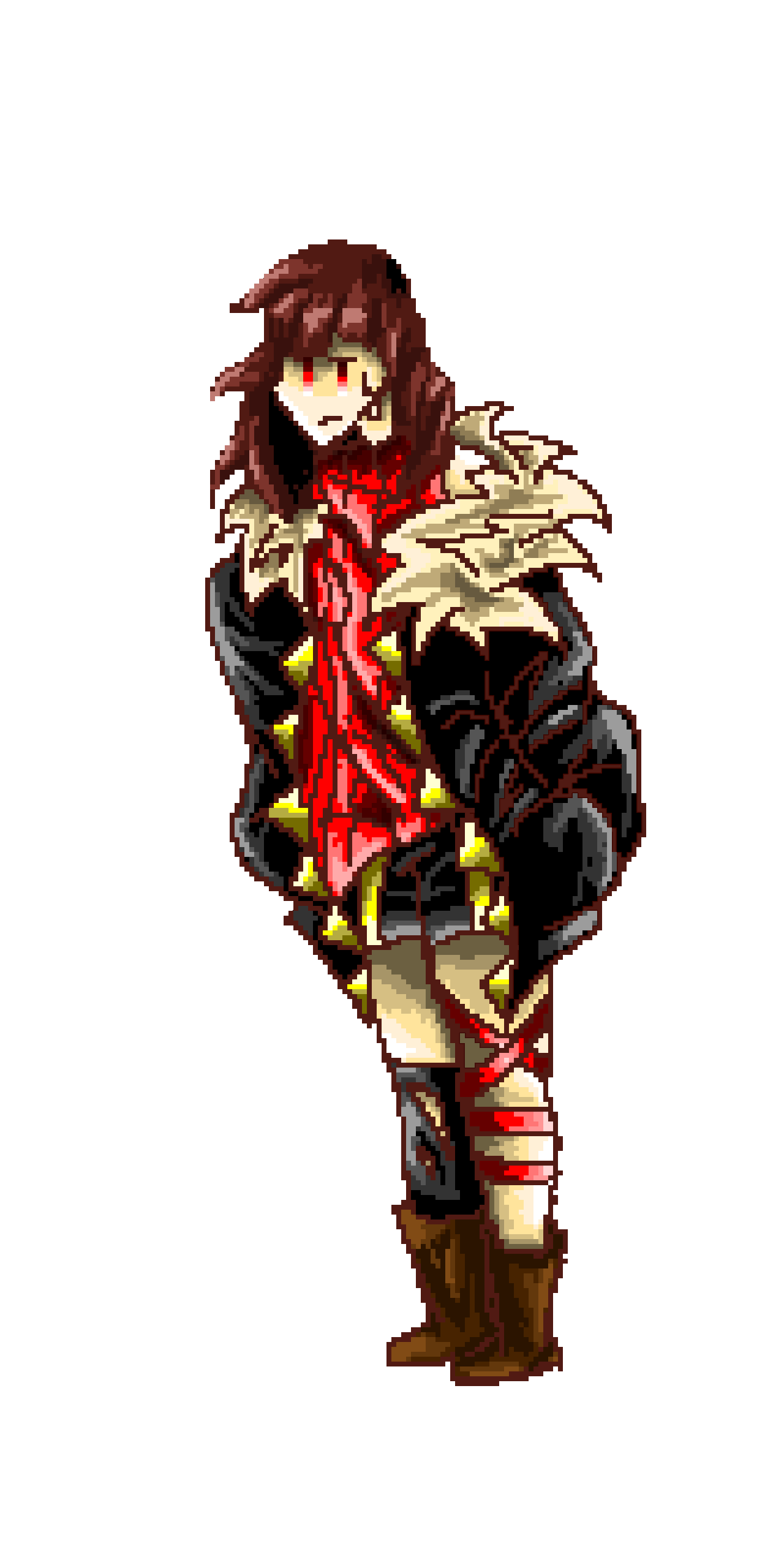 Shift fell chara ingredient - ibisPaint