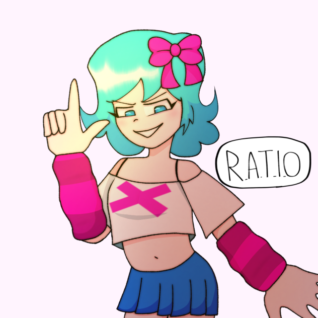 Miko Sky(trusky + skyverse FNF) - ibisPaint