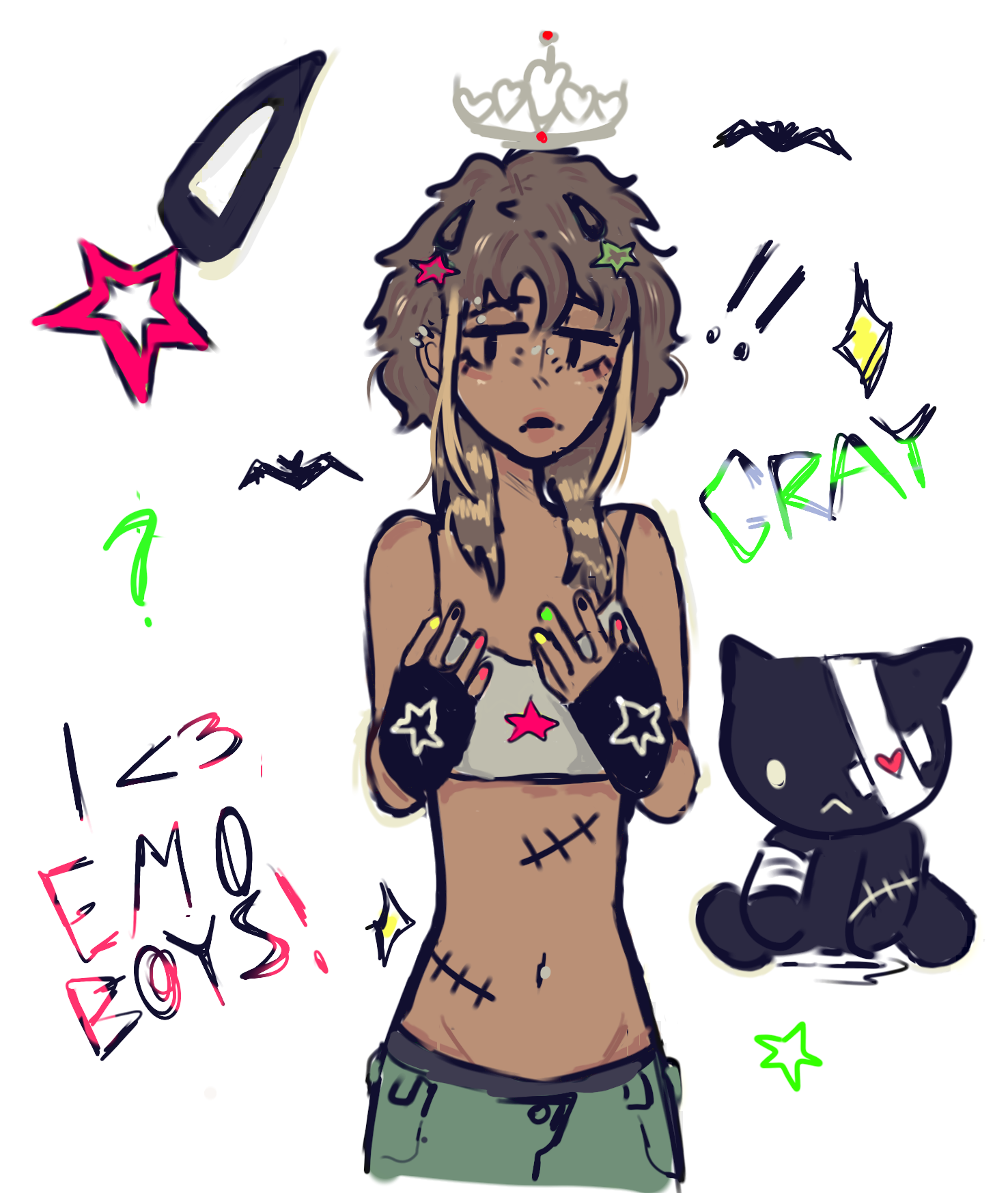 emo ahhh - ibisPaint