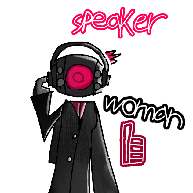 speaker woman - ibisPaint