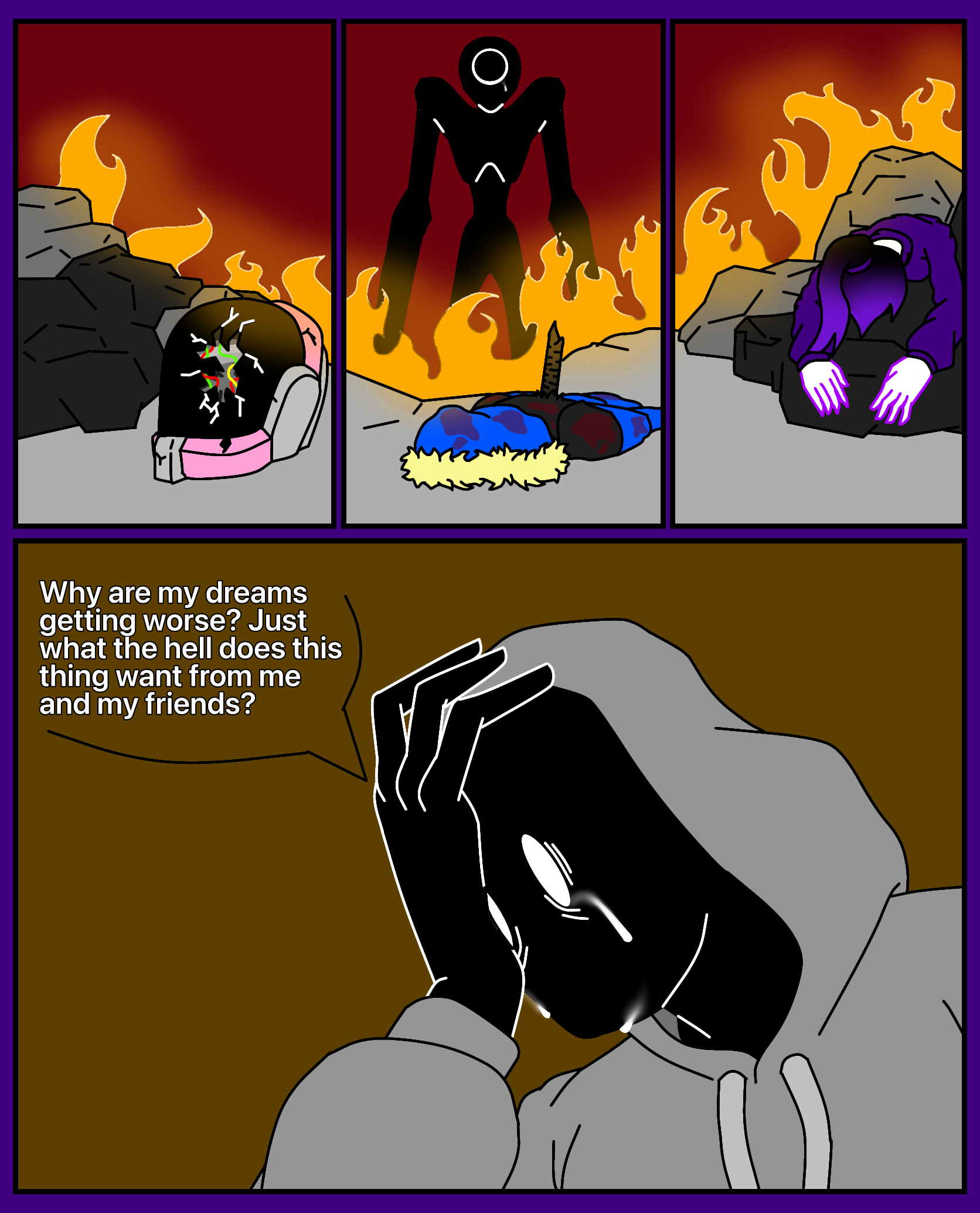 Mysterious nightmares - ibisPaint