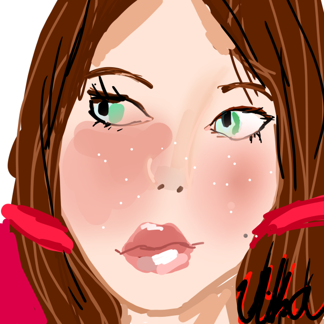 55 Beautiful girl - ibisPaint