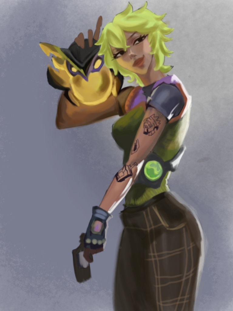 gekko girl - ibisPaint