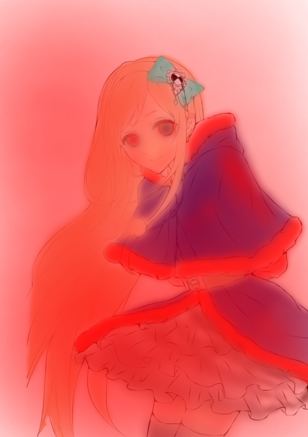 speed art of evil Lucy from fairy tale - ibisPaint