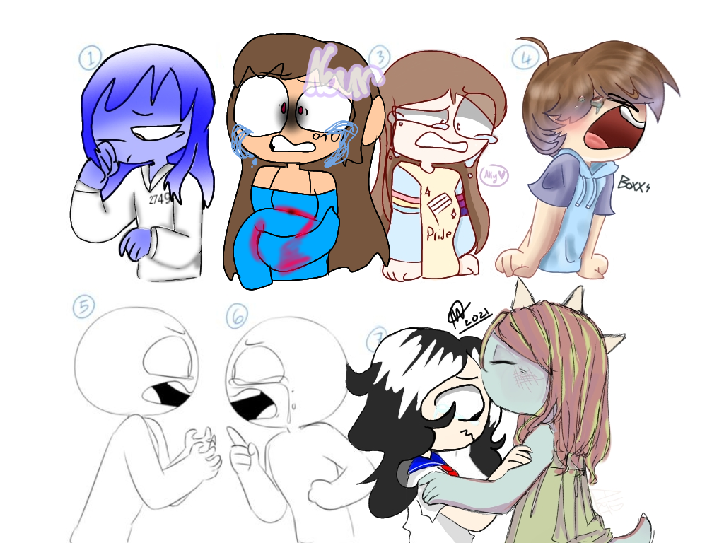 collab sad - ibisPaint