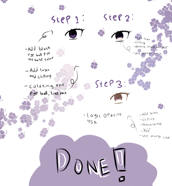 How to Coloring Eyes - ibisPaint