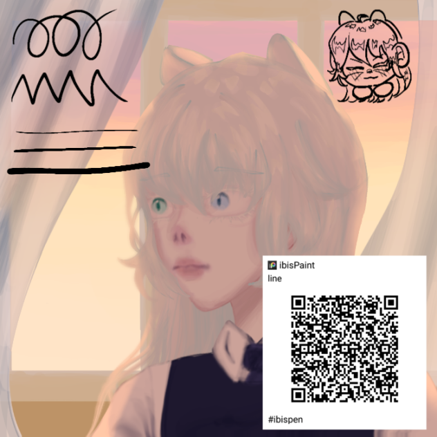 line brush @.@ - ibisPaint