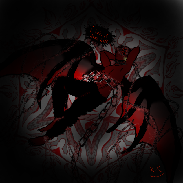 the demon underground - ibisPaint