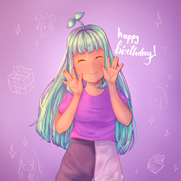 NOT MY OC - old birthday gift - ibisPaint