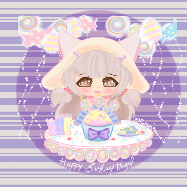 Happy Bday Hazel ♡ - ibisPaint
