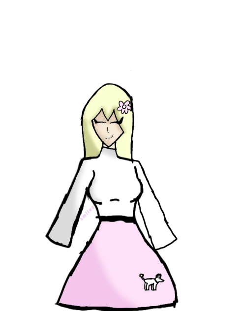 poodle skirt - ibisPaint