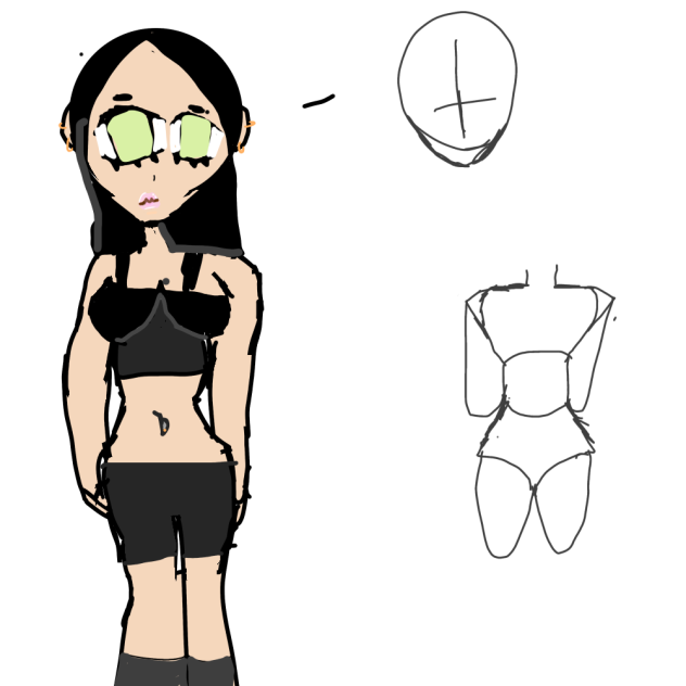 Body practice - ibisPaint