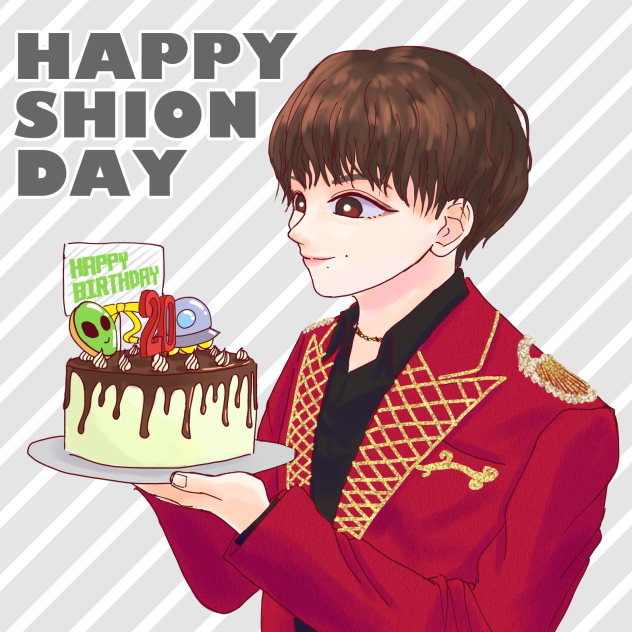 HAPPY SHION DAY - ibisPaint